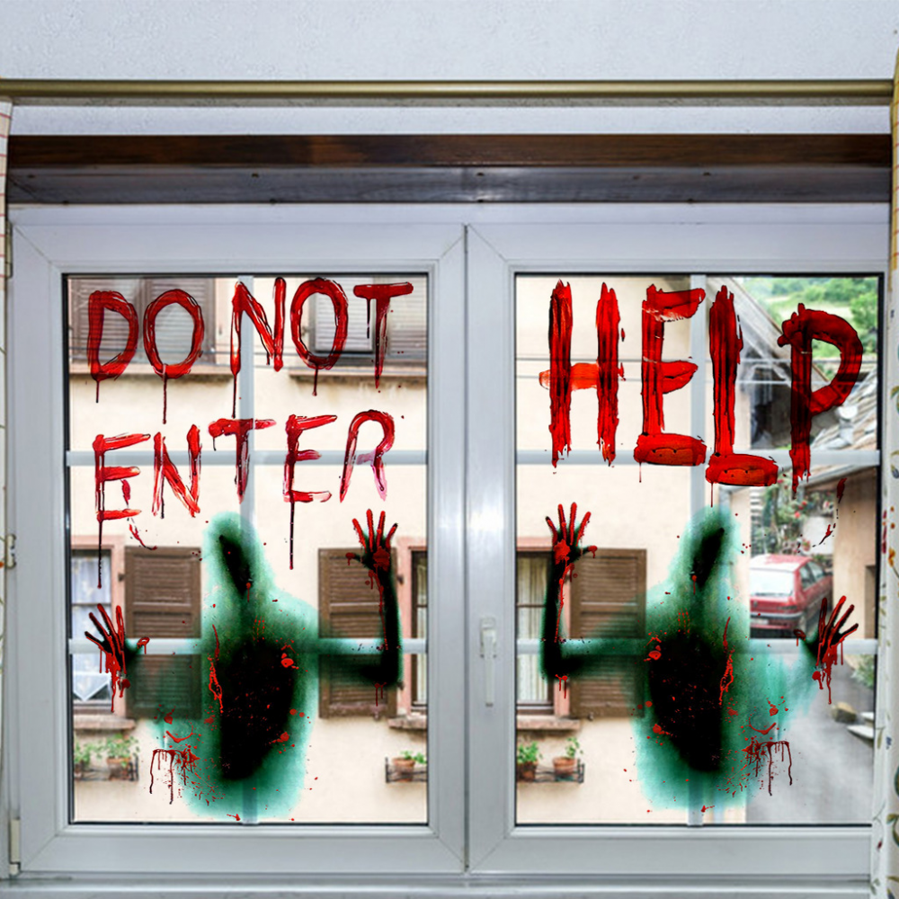 Autocollant Halloween Décoration d'Halloween Décoration d'Halloween ...