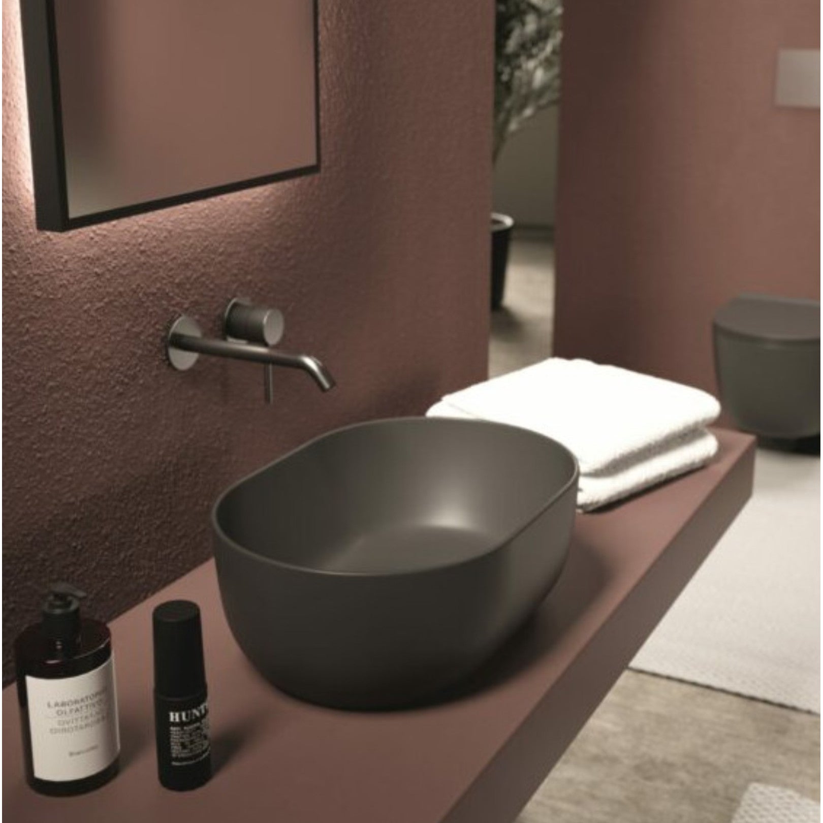 UNICA 45x31 Sable mat, sans bonde, sans siphon | Leroy Merlin