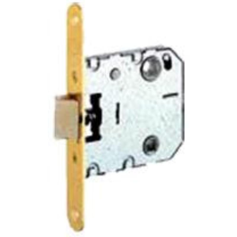 Picaporte Unificado Frente Redondo Ucem 47mm Latonado | Leroy Merlin