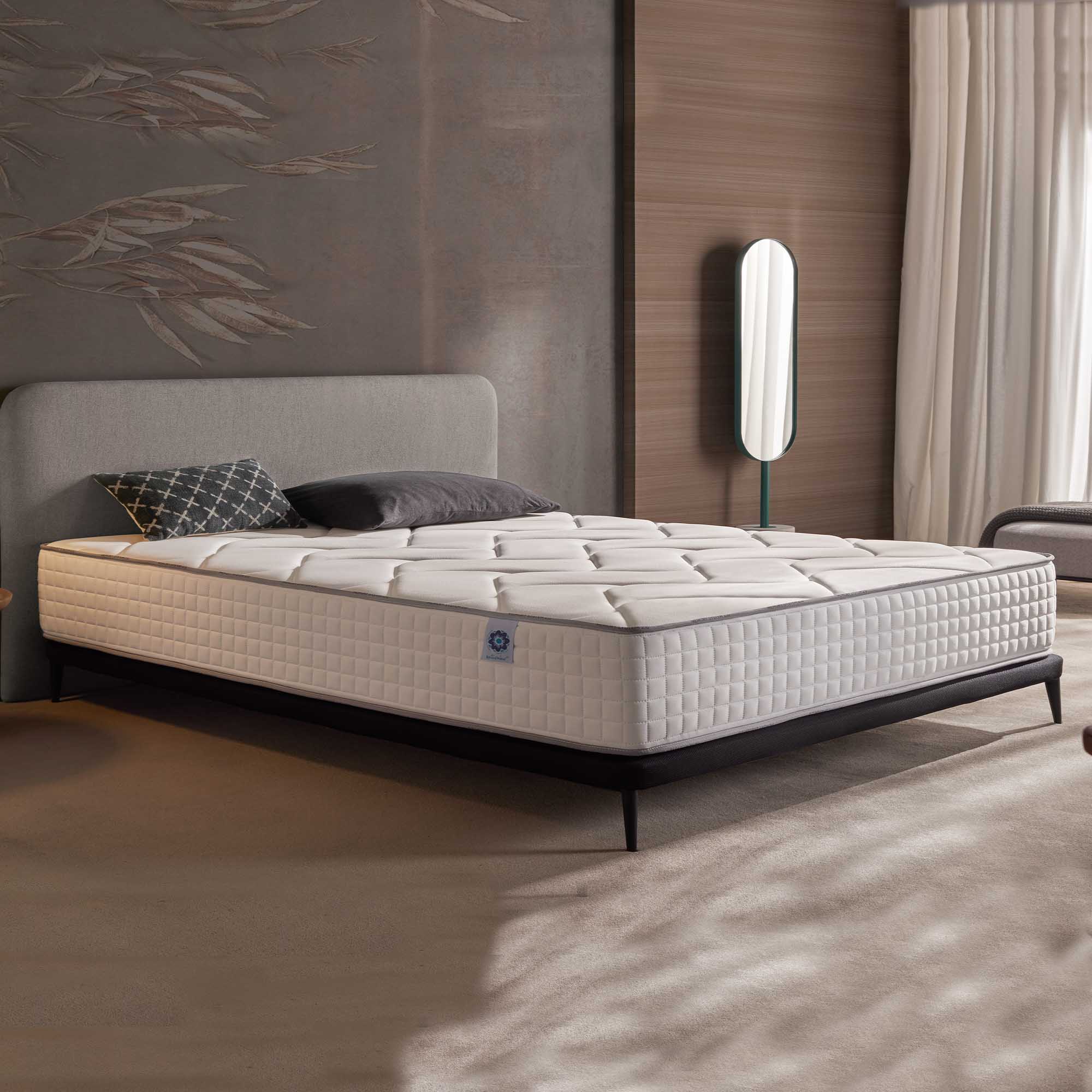 Colchón Memory S 160x200 cm - Gel Memory Foam HR - Soporte Blue Latex ...