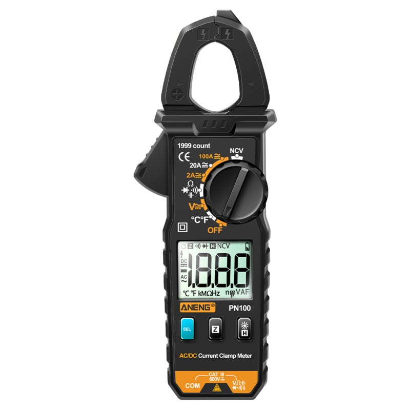 Pince ampèremétrique AC/DC PN100 avec mesure de température et fonction ...