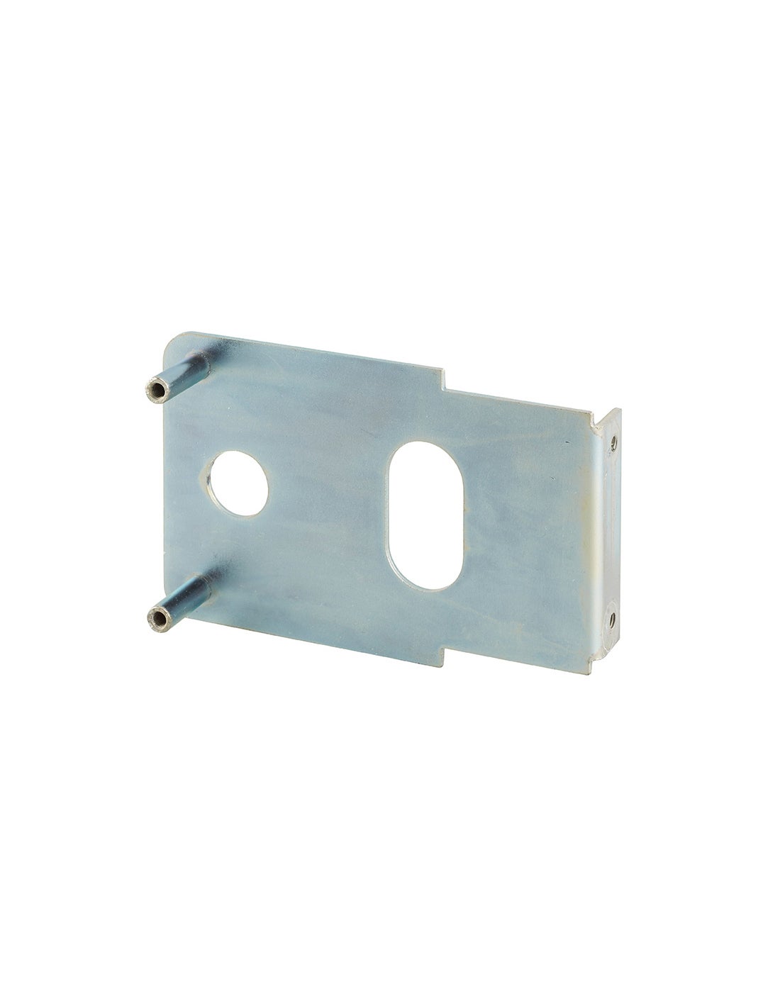 Plaque de fixation à souder pour serrure Horizontale zingué bichromaté ...