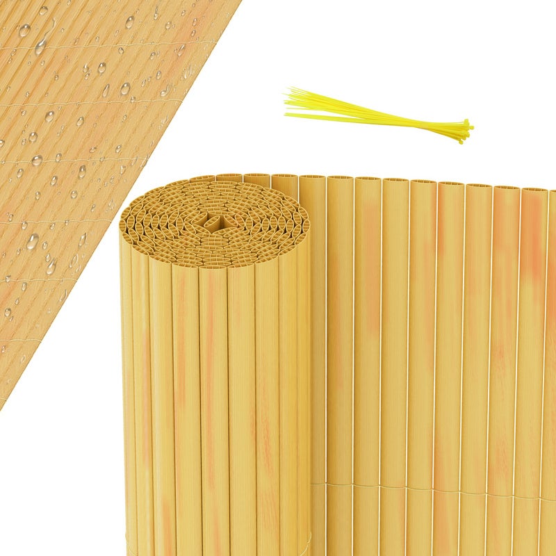 Canisse en PVC Canisse PVC pour jardin balcon terrasse. Balcon clôture ...