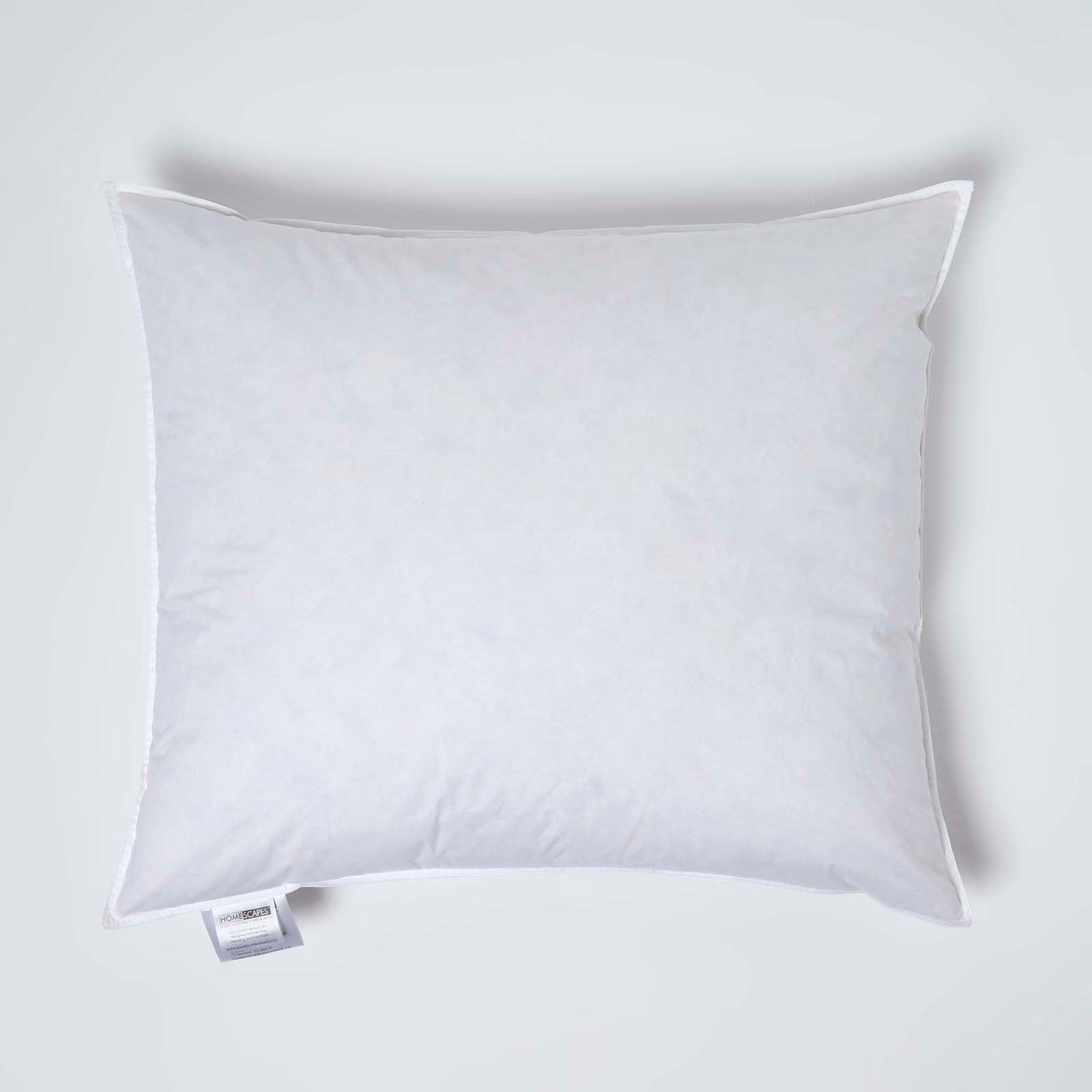 Homescapes Almohada de plumón de pato, 60 x 70 cm | Leroy Merlin