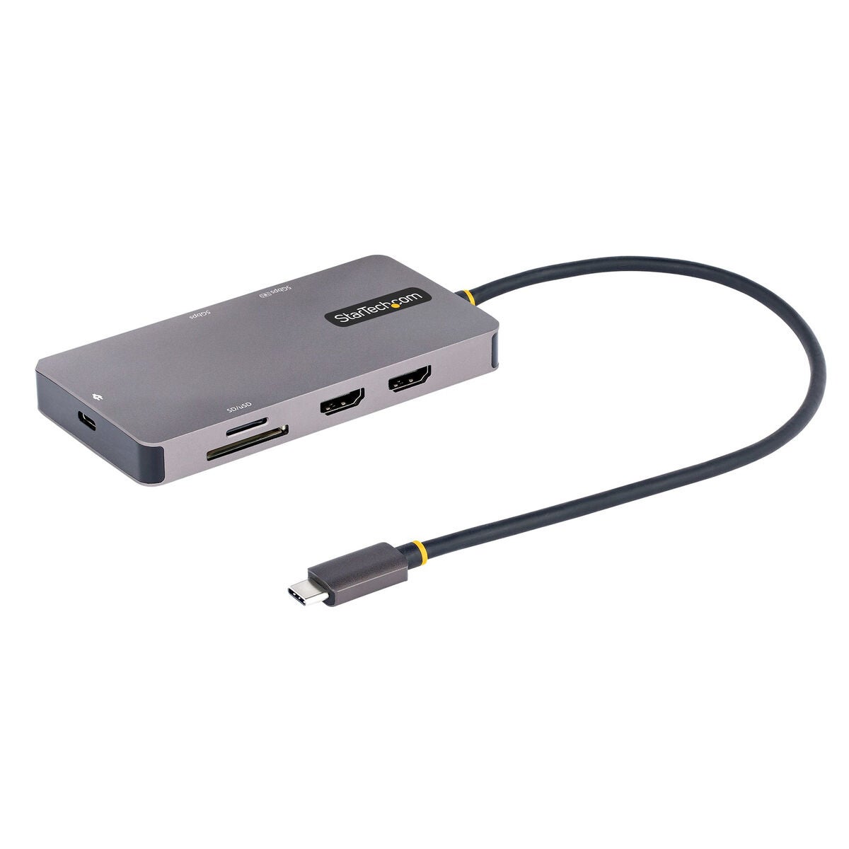 Hub USB Startech 120B-USBC-MULTIPORT Gris | Leroy Merlin