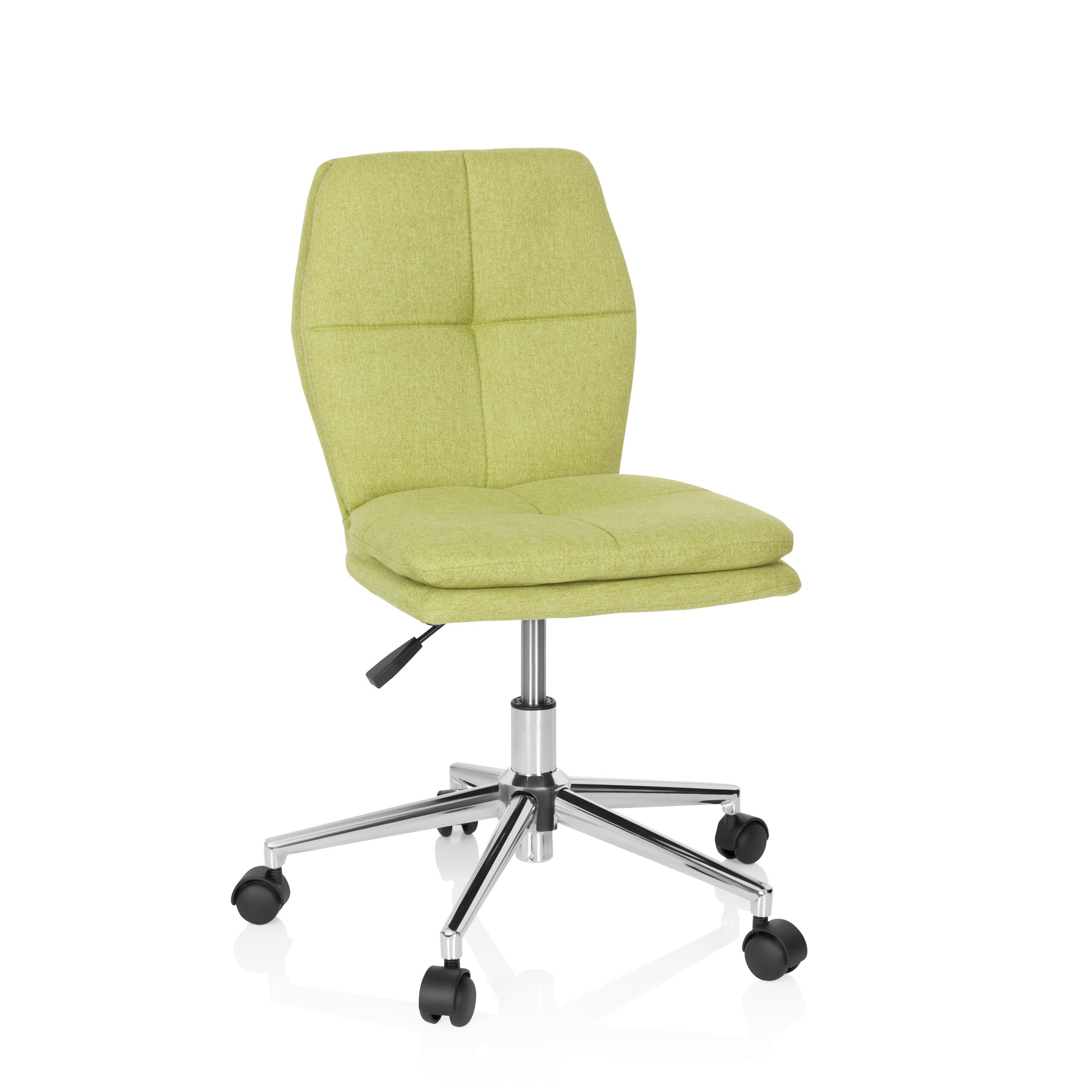 Chaise de bureau / chaise d'enfant pour enfants JOY I tissu vert clair ...