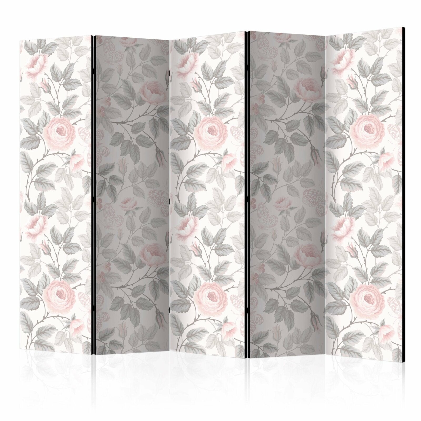 Paravent Floral Aquarelle Élégant pour Intérieur Romantique 225 x 172 ...