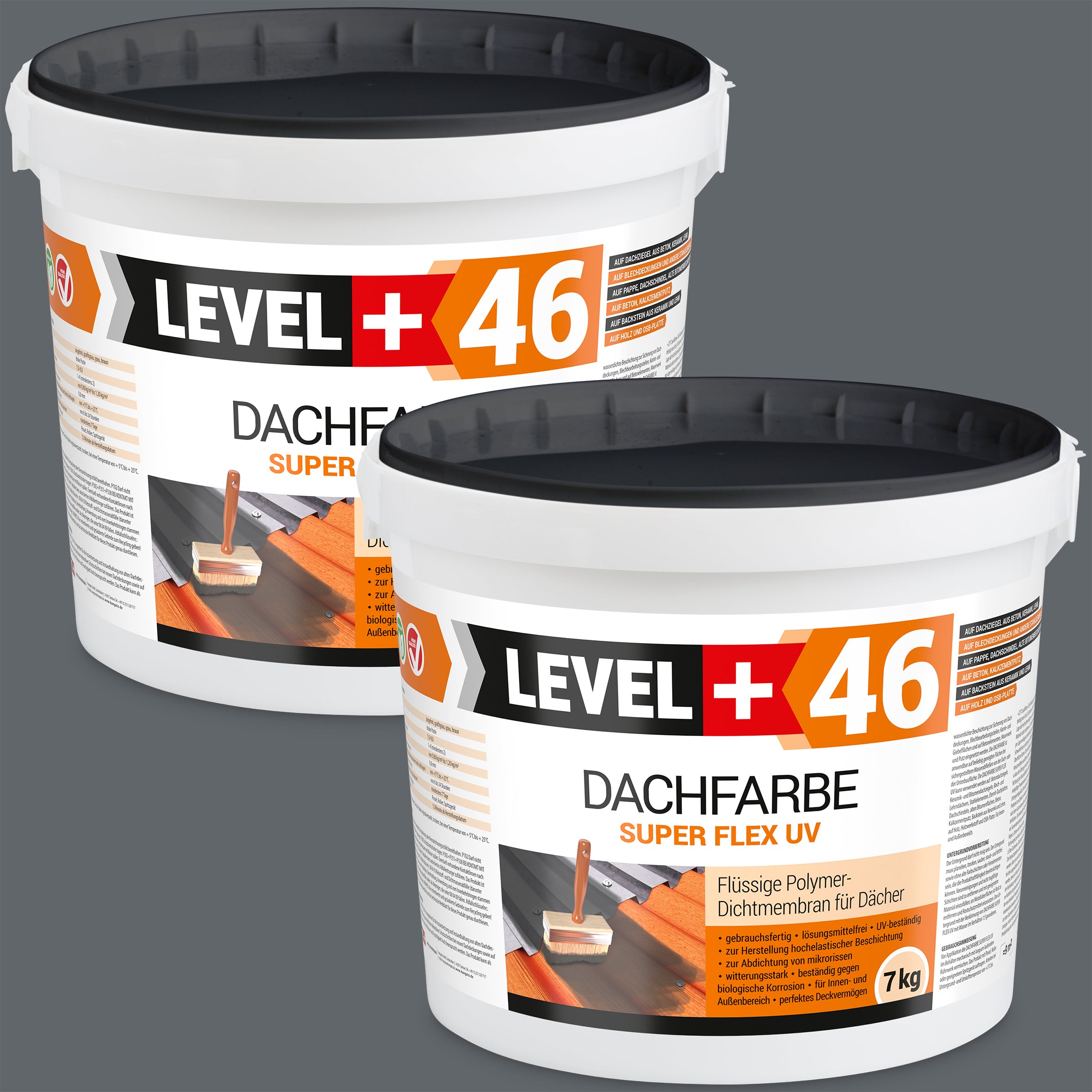 Peinture de toiture membrane d'étanchéité élastique RM46 GRIS STEIN ...
