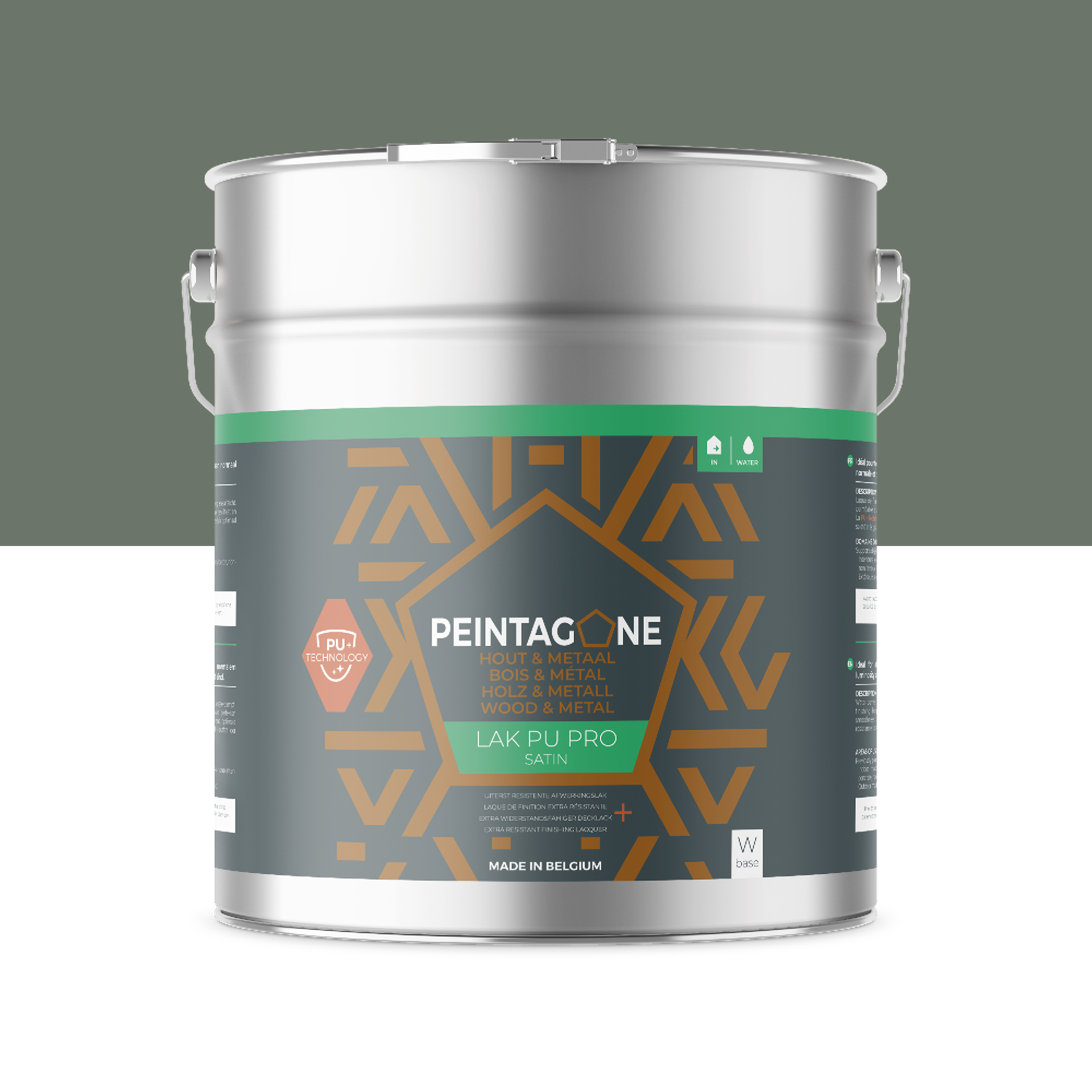 Laque de finition extra résistante pour mur int. & bois - Lak PU Pro ...