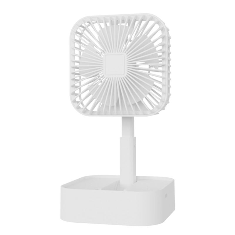 Ventilador USB portátil recargable de escritorio, 3 velocidades ...