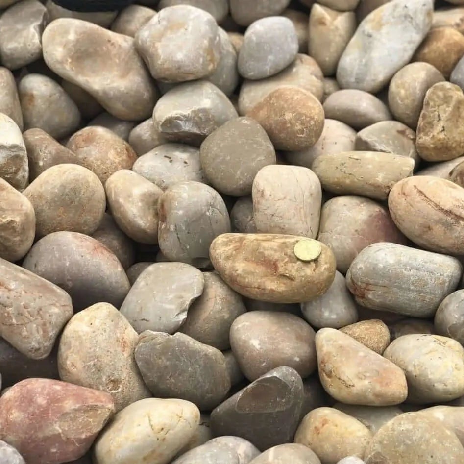 Canto rodado Río Dorado Gaviones / Big bag 1.000 kg. / 100-120 mm | Leroy Merlin