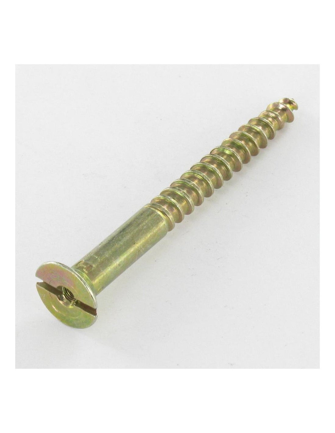 Vis bois Bichromaté 6X60 Percée et taraudée M3 Pas 60-1 pièce | Leroy ...