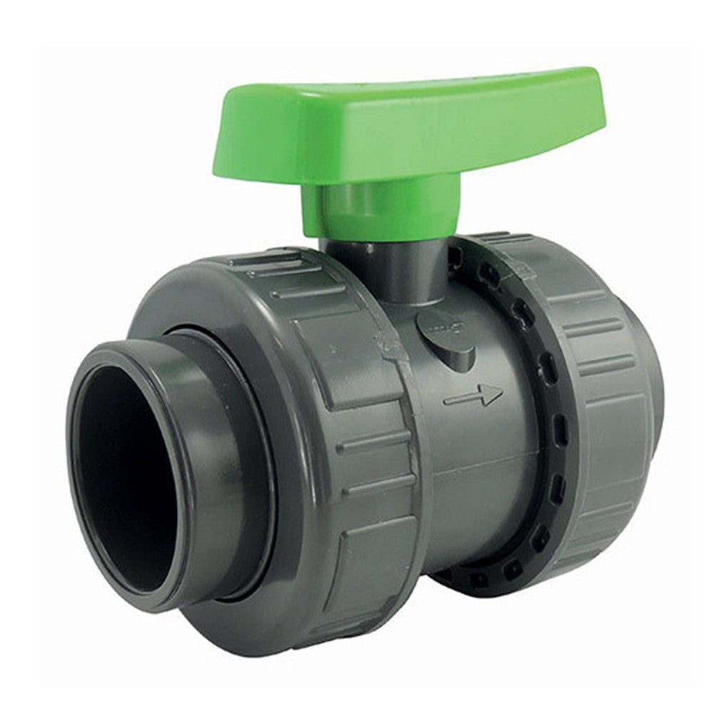 Vanne PVC filetage 1/2 pouce poigner verte | Leroy Merlin