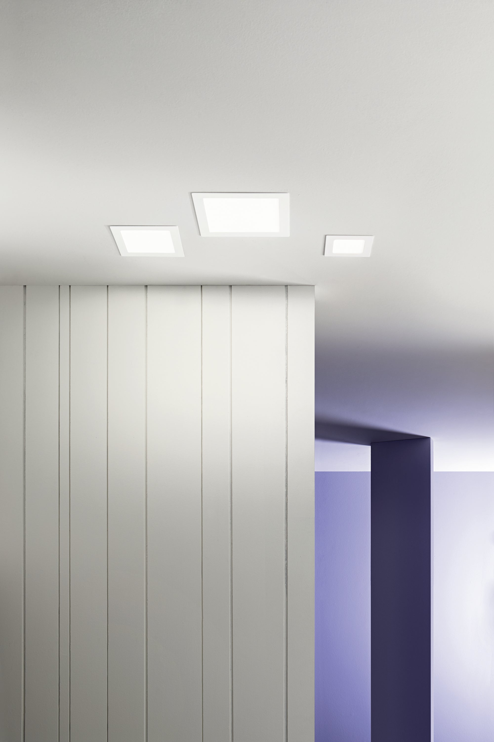 "Luminaire encastré LED en aluminium FLAP avec fonction CCT 24W ...