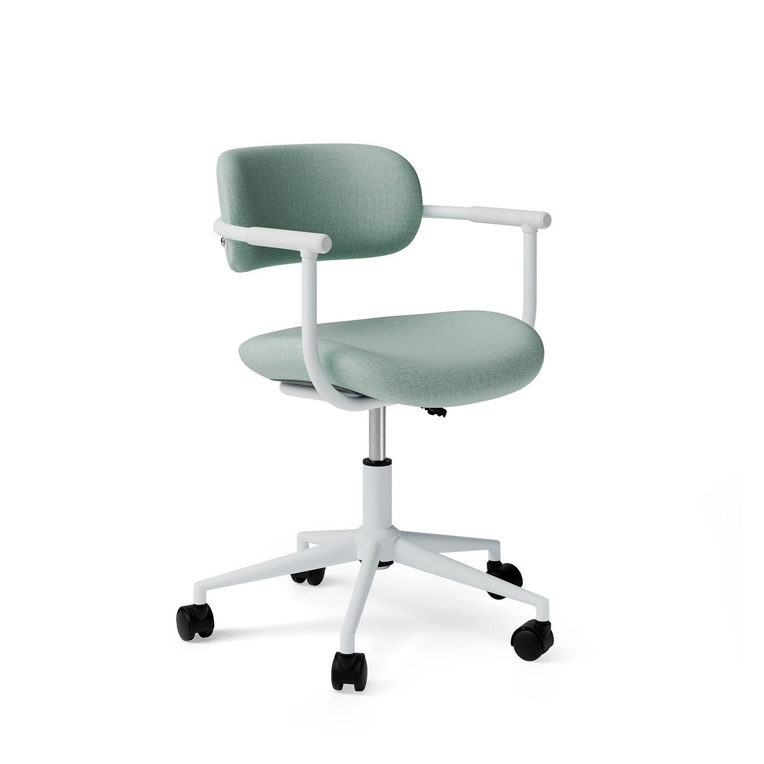 Silla de escritorio Mara giratoria en menta | Leroy Merlin