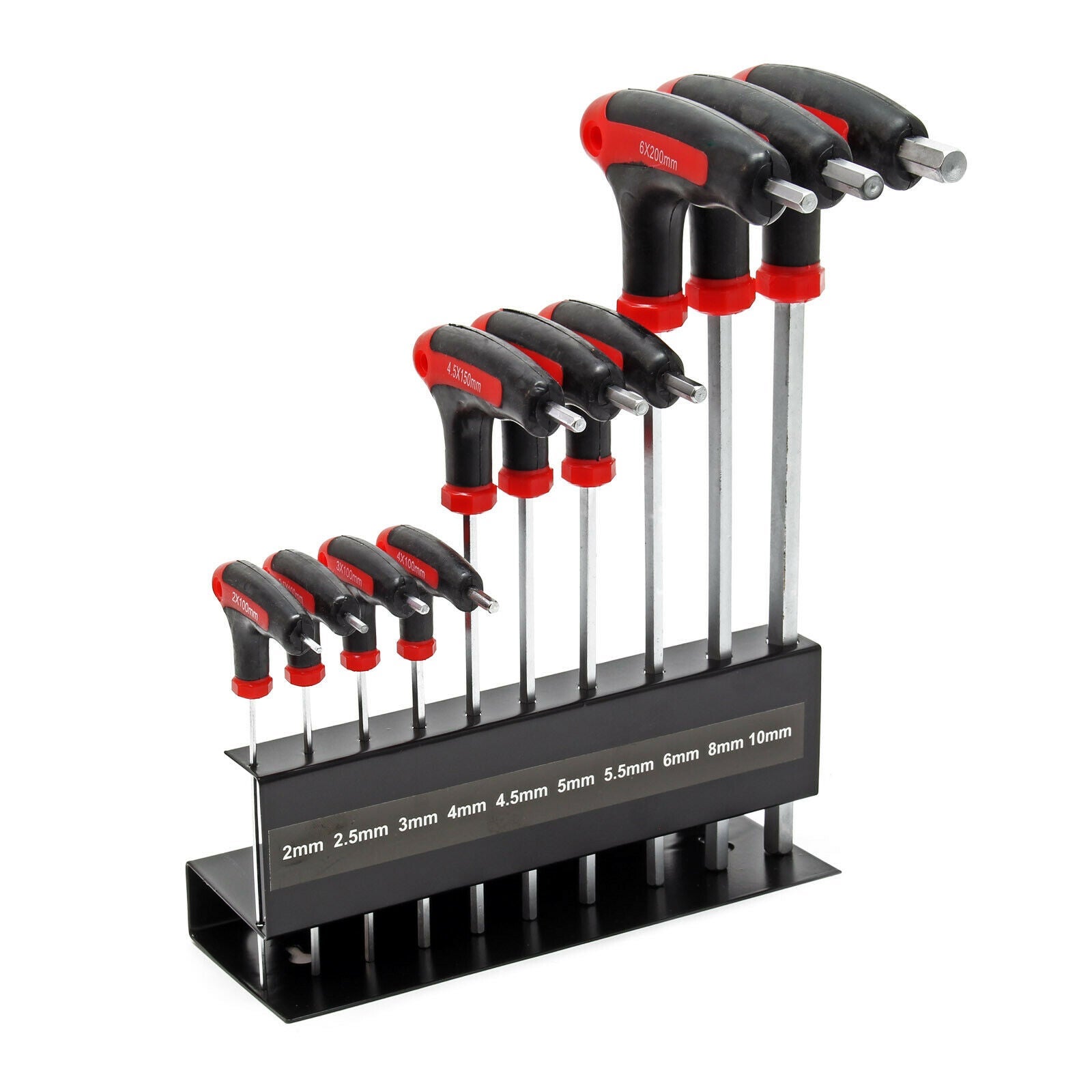 Juego de 11 llaves hexagonales macho soporte llave allen hexagonal ...