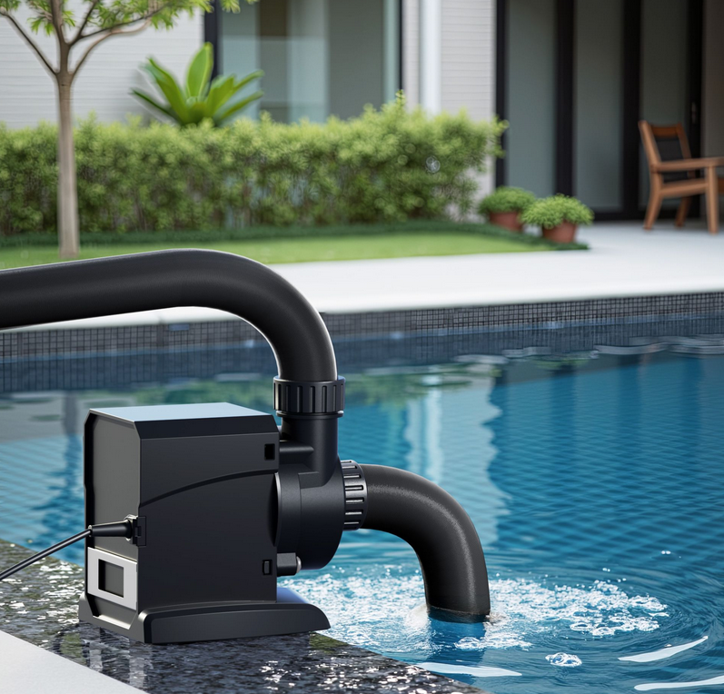 Pompe de piscine 50 W 7000 l/h pour filtration et circulation d'eau ...