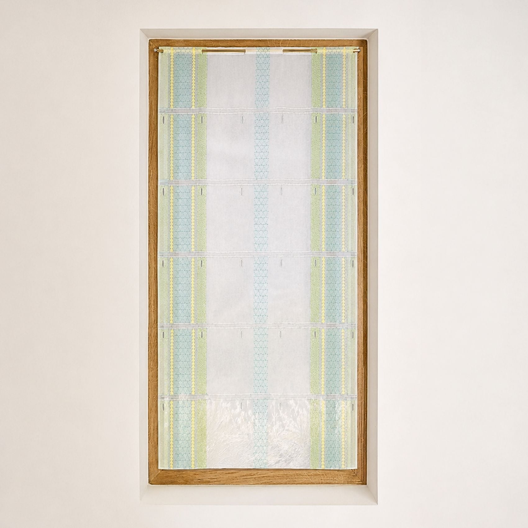 Modulable droit à motifs géométriques - Vert clair - 58x160 cm ...