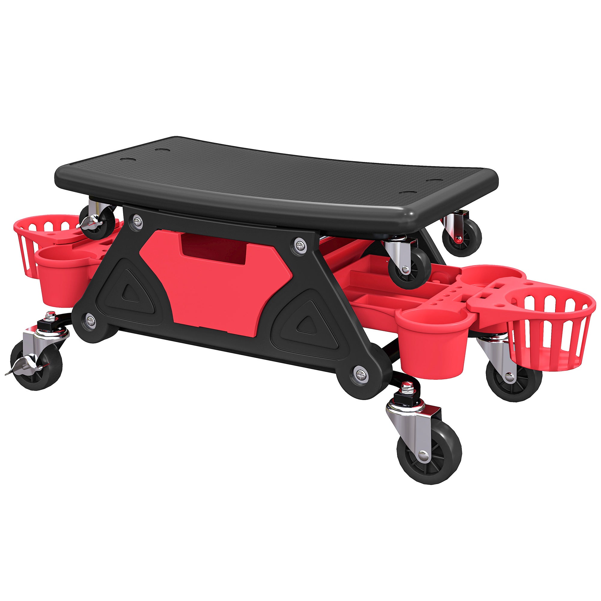 Tabouret d'atelier mobile chariot de mécanicien 2 en 1 | Leroy Merlin