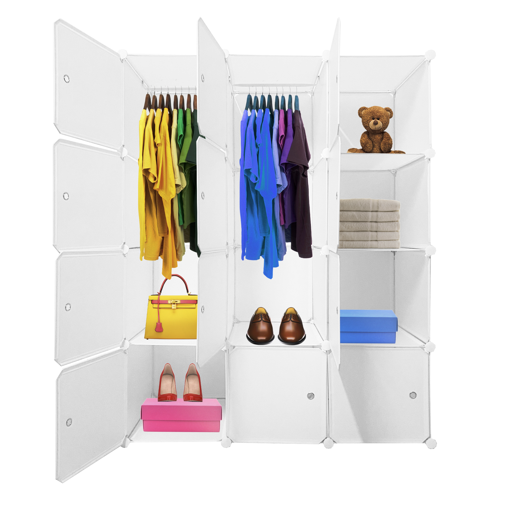 Coffret Dressing Elite Cube Personnalisable 12 Cubes/Portes ...