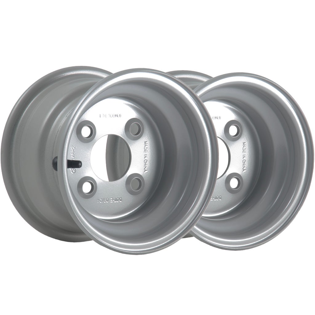 5.50x8 Steel Wheel Rim 4 stud Metric 100mm PCD 60mm Centre Hole 357kg ...