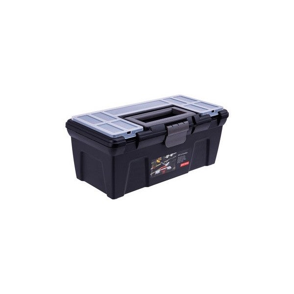 Boîte à outils et bricolage en plastique Tool Box - Noir | Leroy Merlin