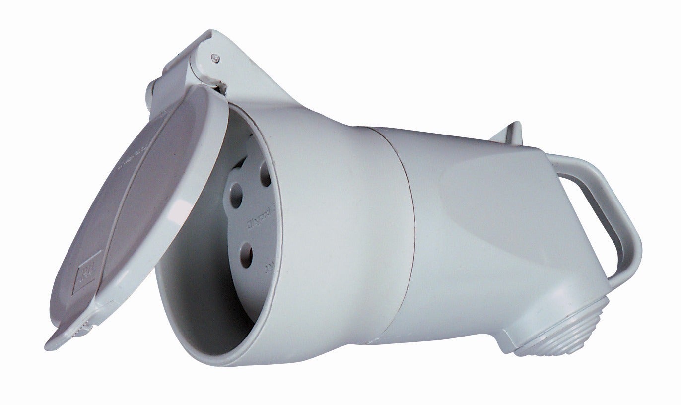 Fiche Plastique 3p+t 32 A Legrand - Femelle - Plexo Étanche - Gris ...