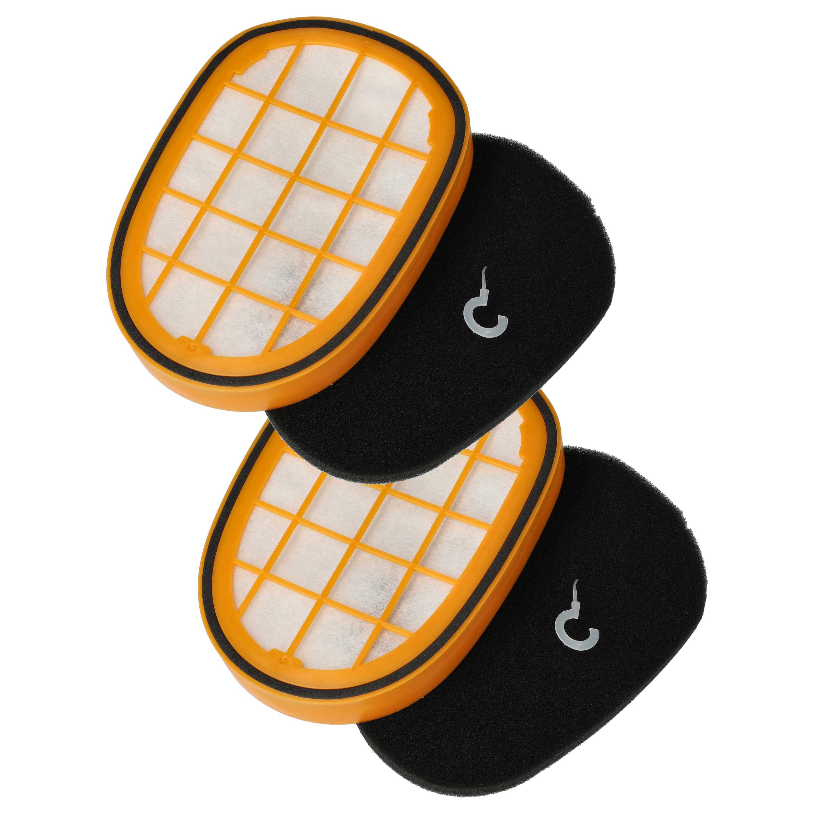 Vhbw 2x filtre protection moteur, 2x filtre pré-moteur compatible avec Philips SpeedPro Max Aqua ...