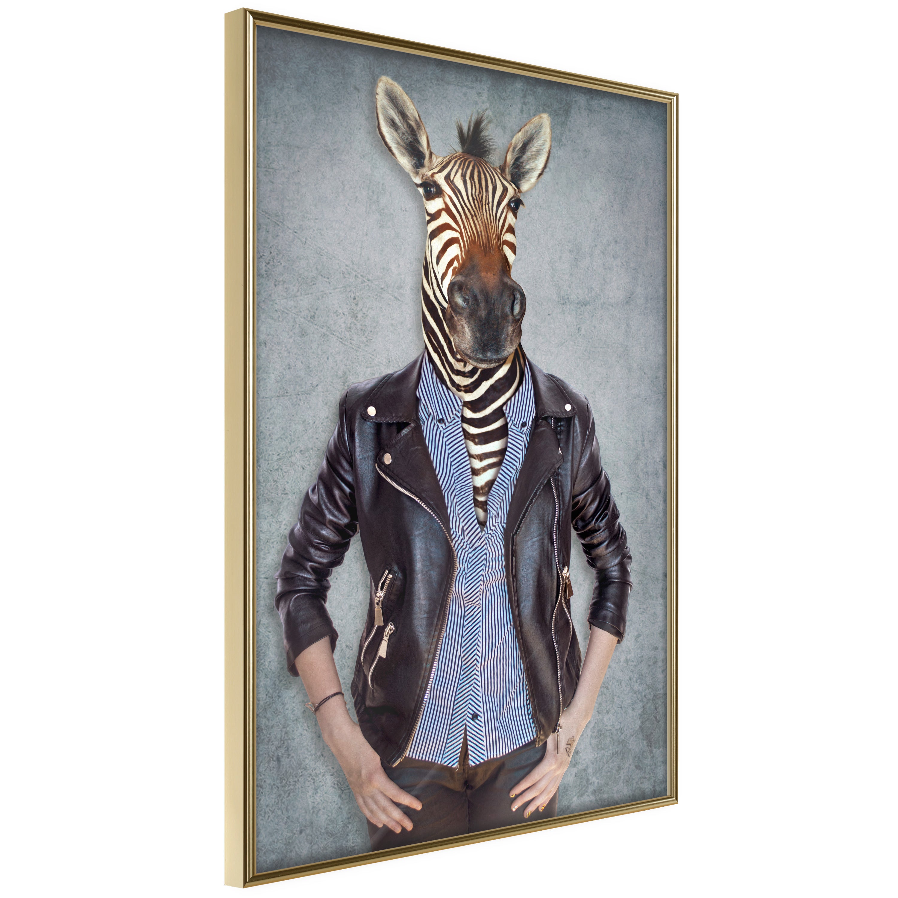 Poster et affiche - Animal Alter Ego: Zebra - 30x45 | Leroy Merlin