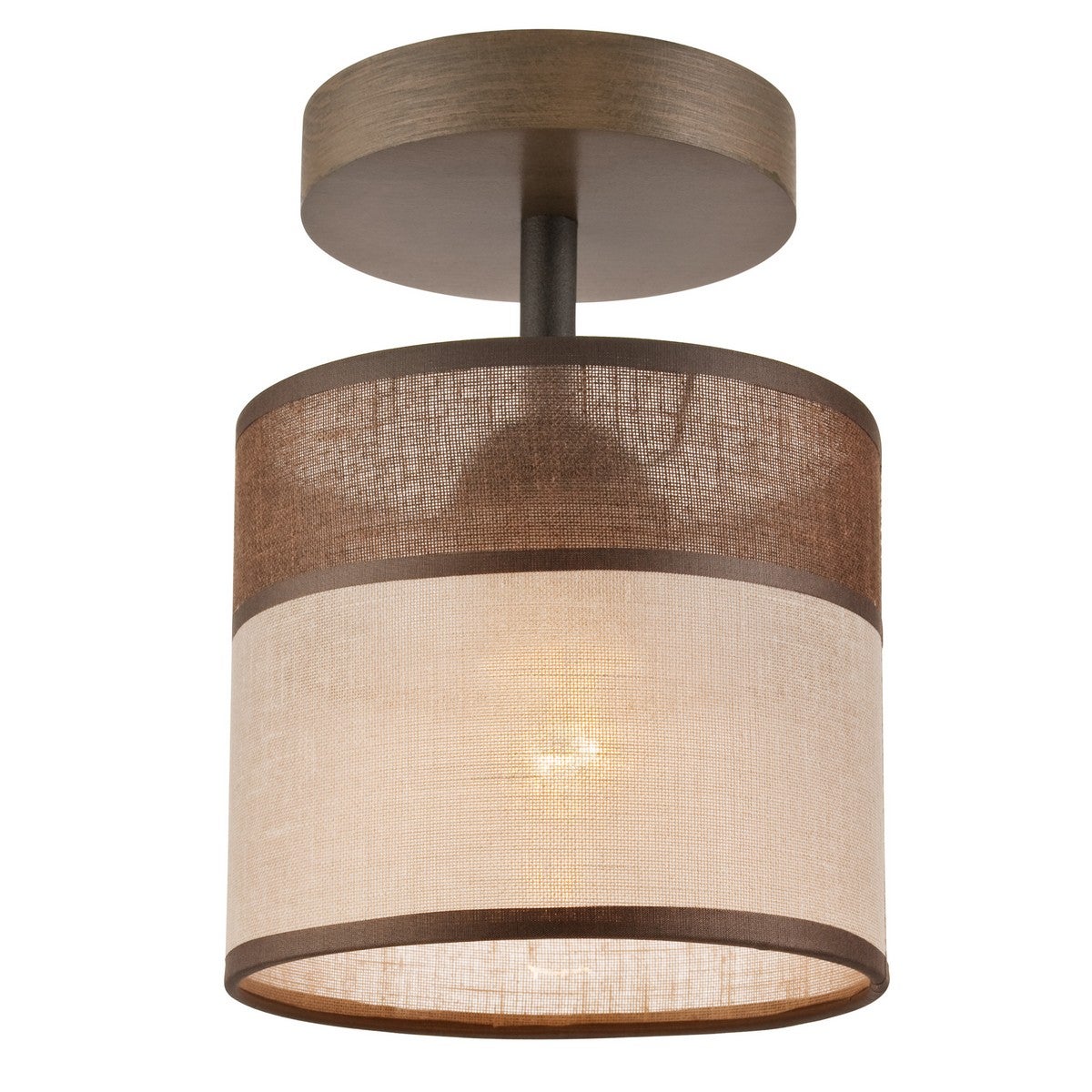 Lámpara de Techo Andrea, Madera, Marrón, Epikasa | Leroy Merlin