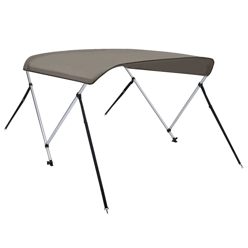 Bimini top avec 2 arceaux, gris, 180x150x110 cm | Leroy Merlin