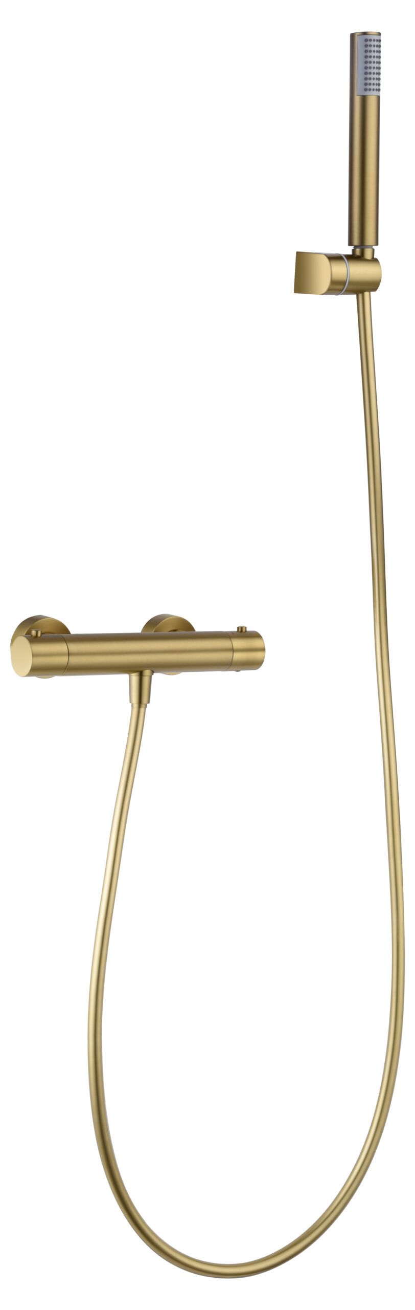 Kit de ducha con Termostático | Modelo MONZA |Color Oro | Acabado en ...