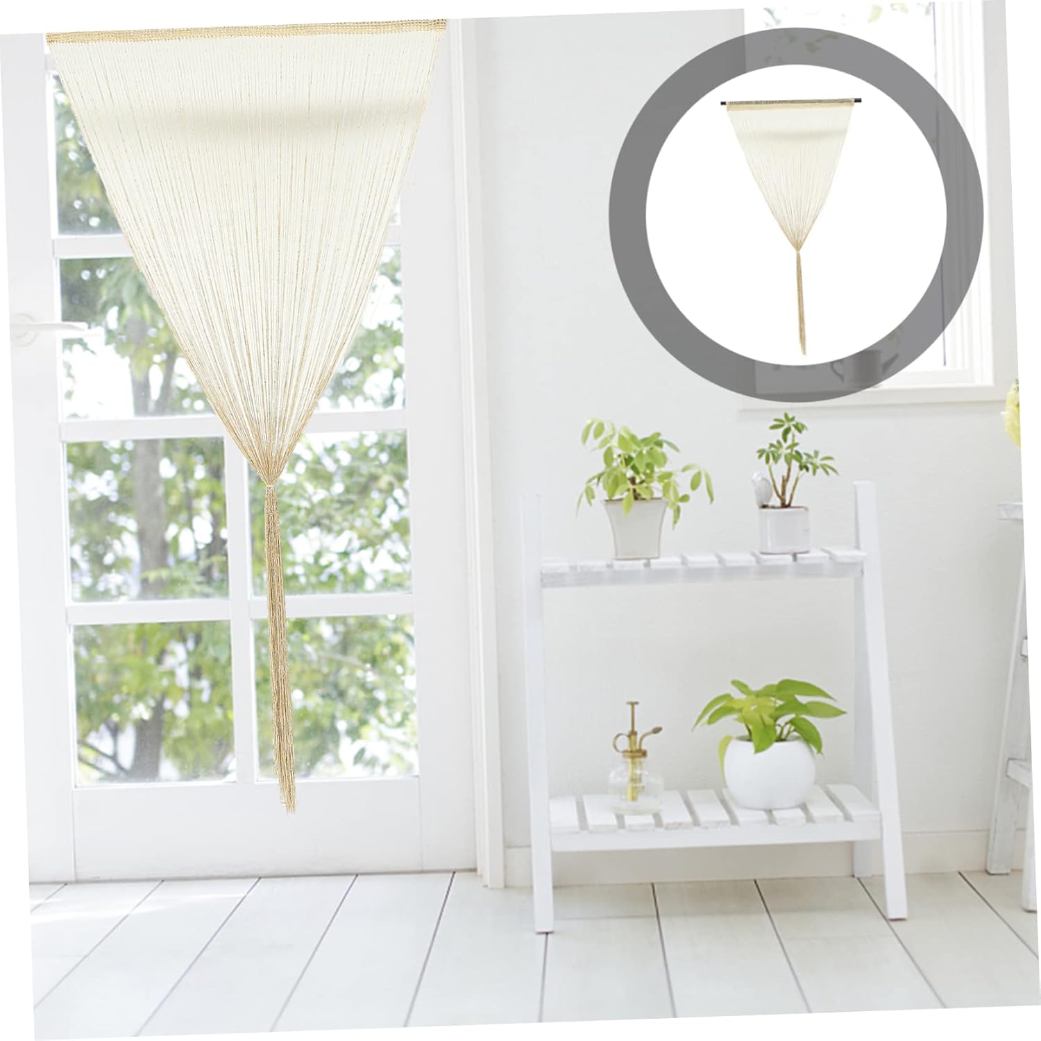 Rideaux de corde de porte, rideaux de corde, conception de gland ...