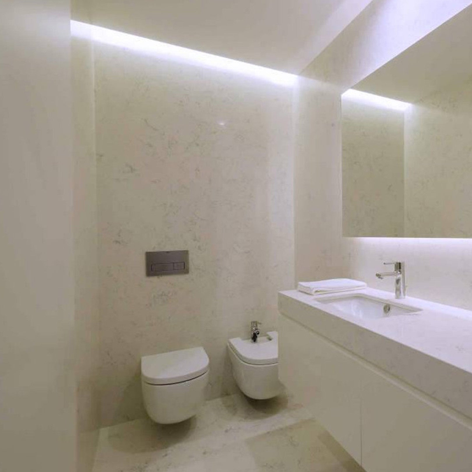 Carrelage quartzite QUARTZITA CARRARA 30x30cm Adouciboîte de 0.99 m2 ...
