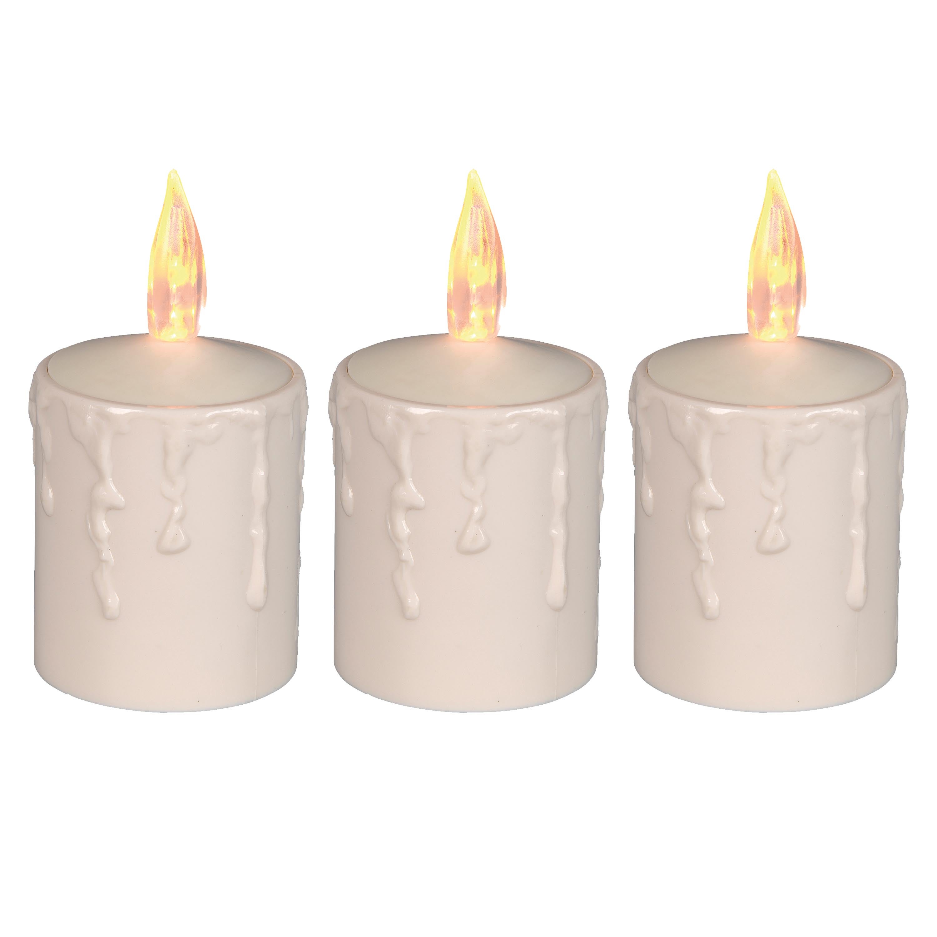 Velas LED Star Trading, juego de 3 | Vela LED | Velas LED para ...