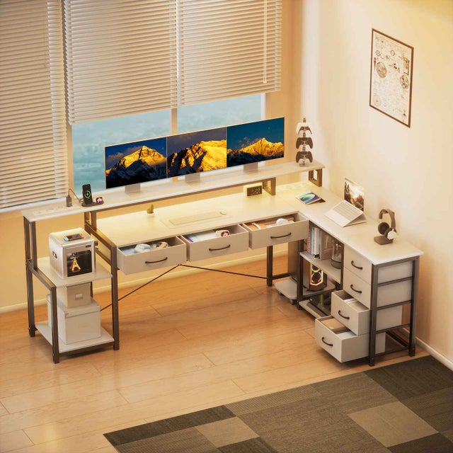 Bureau d angle design au meilleur prix | Leroy Merlin