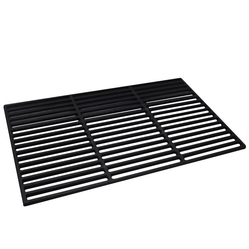 Grille en fonte Grille de Cuisson en Fonte Rectangulaire Grille ...