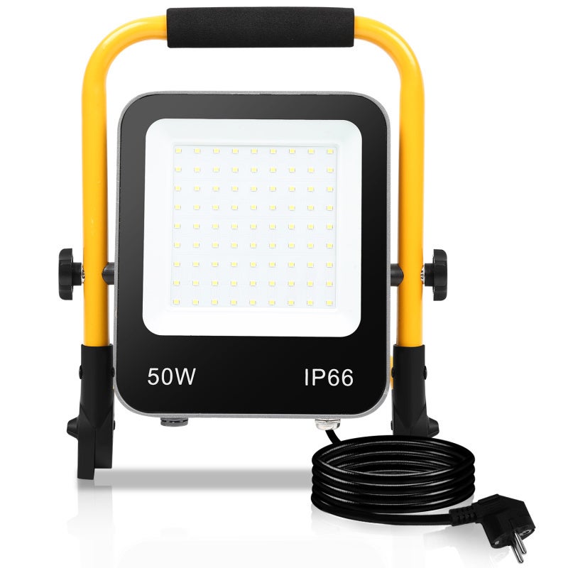 Reflector LED de construcción de 50W, reflector brillante para ...