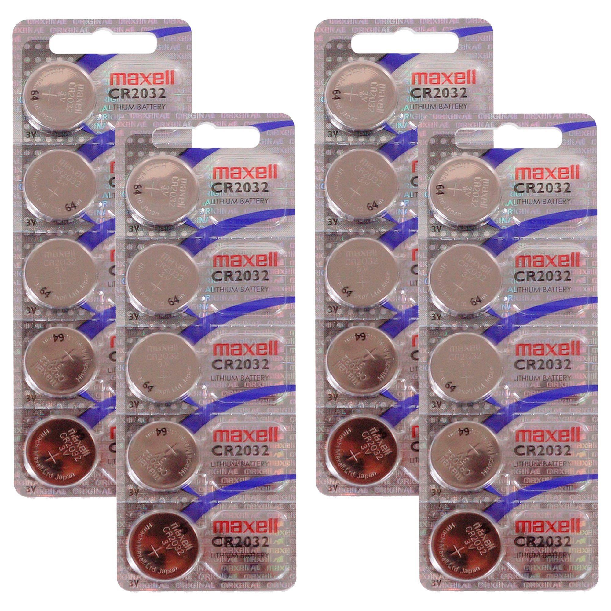 Maxell cr2032 20 3v lithium coin cell batteries | Leroy Merlin
