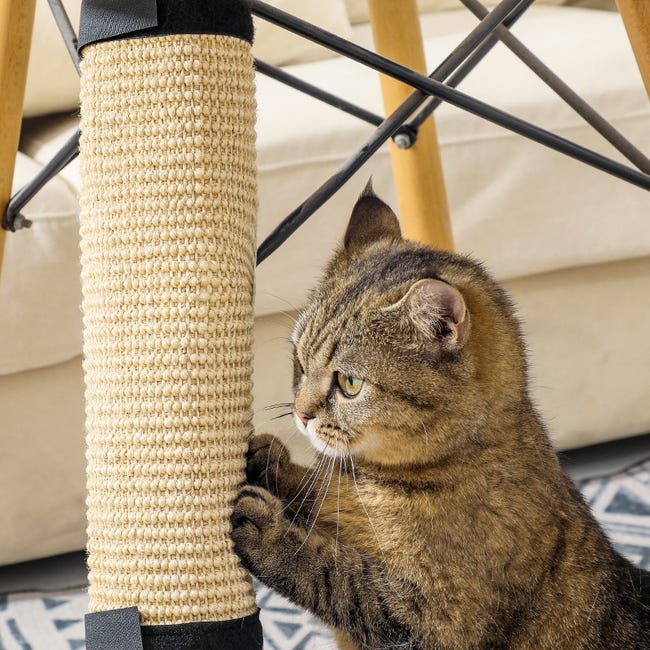 Rascador para gatos, pata de silla, protector de muebles de sisal ...