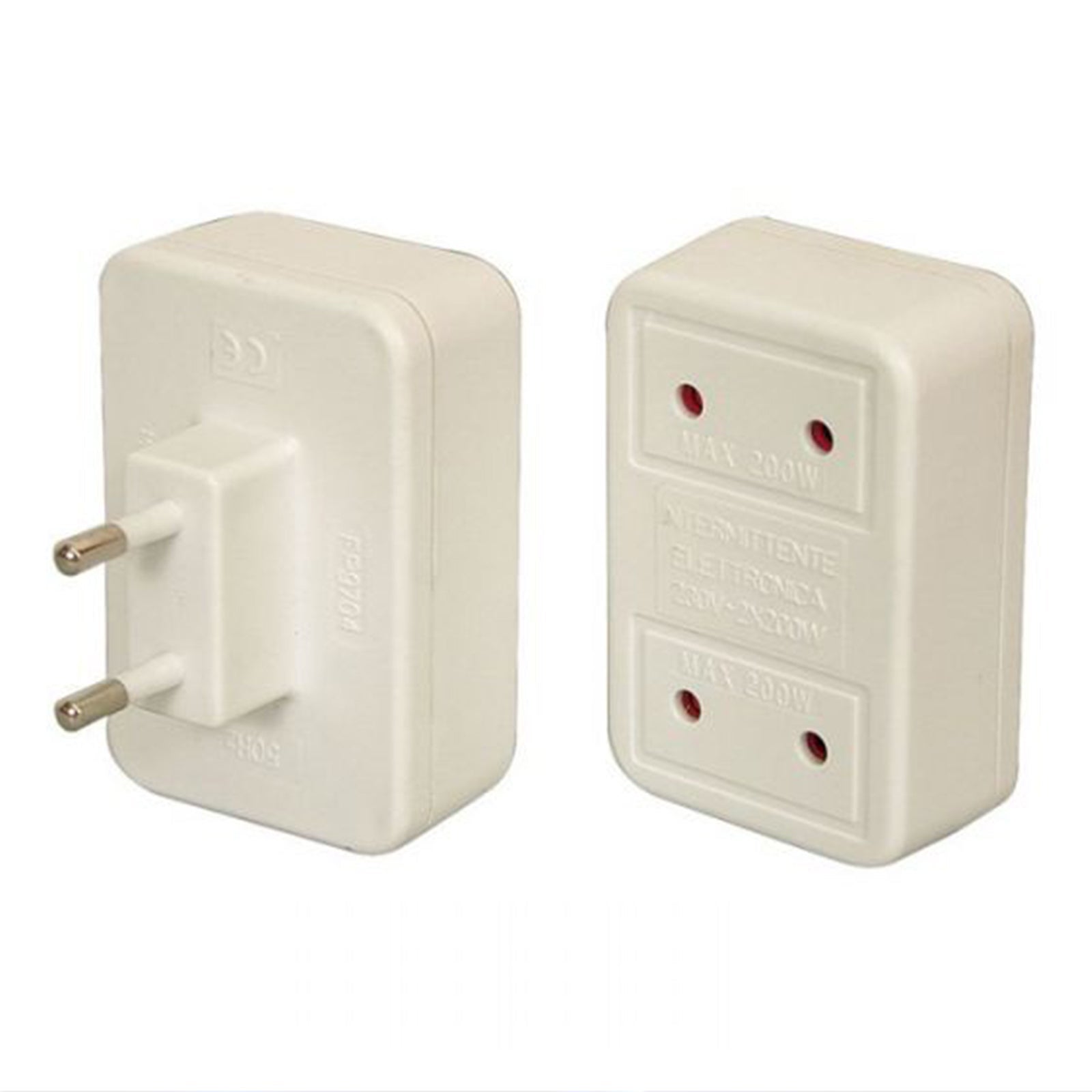 Presa ad intermittenza con controller elettrico massimo 2x200 w ...