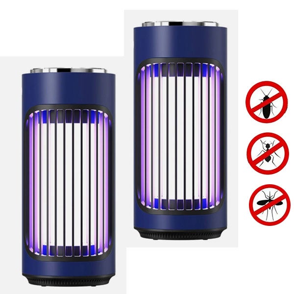 Lampada antizanzare UV portatile - Insetticida elettrico - Copertura a ...