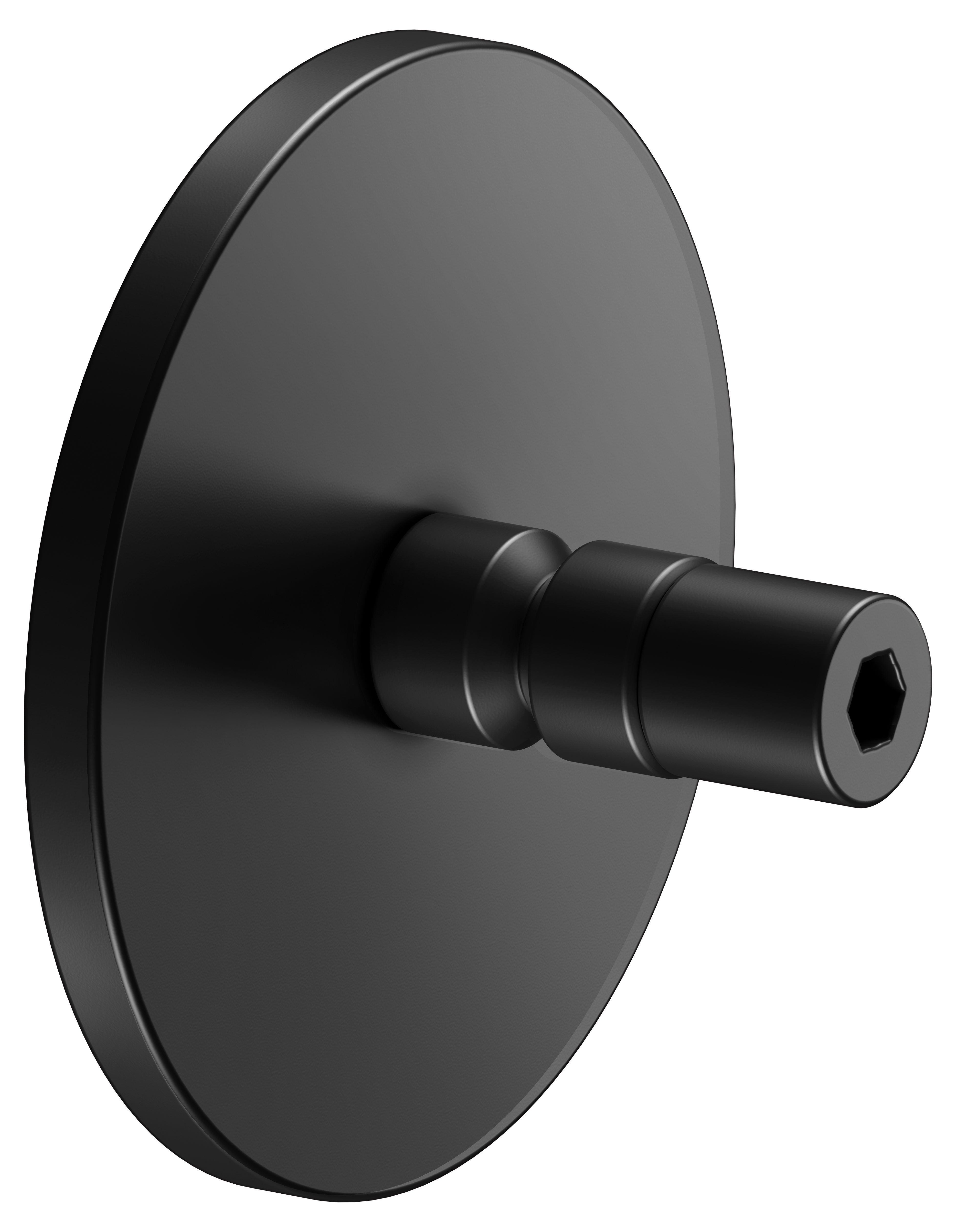 KEUCO REVA Set adhesivo 5, 04994370501, Color: Negro Mate | Leroy Merlin