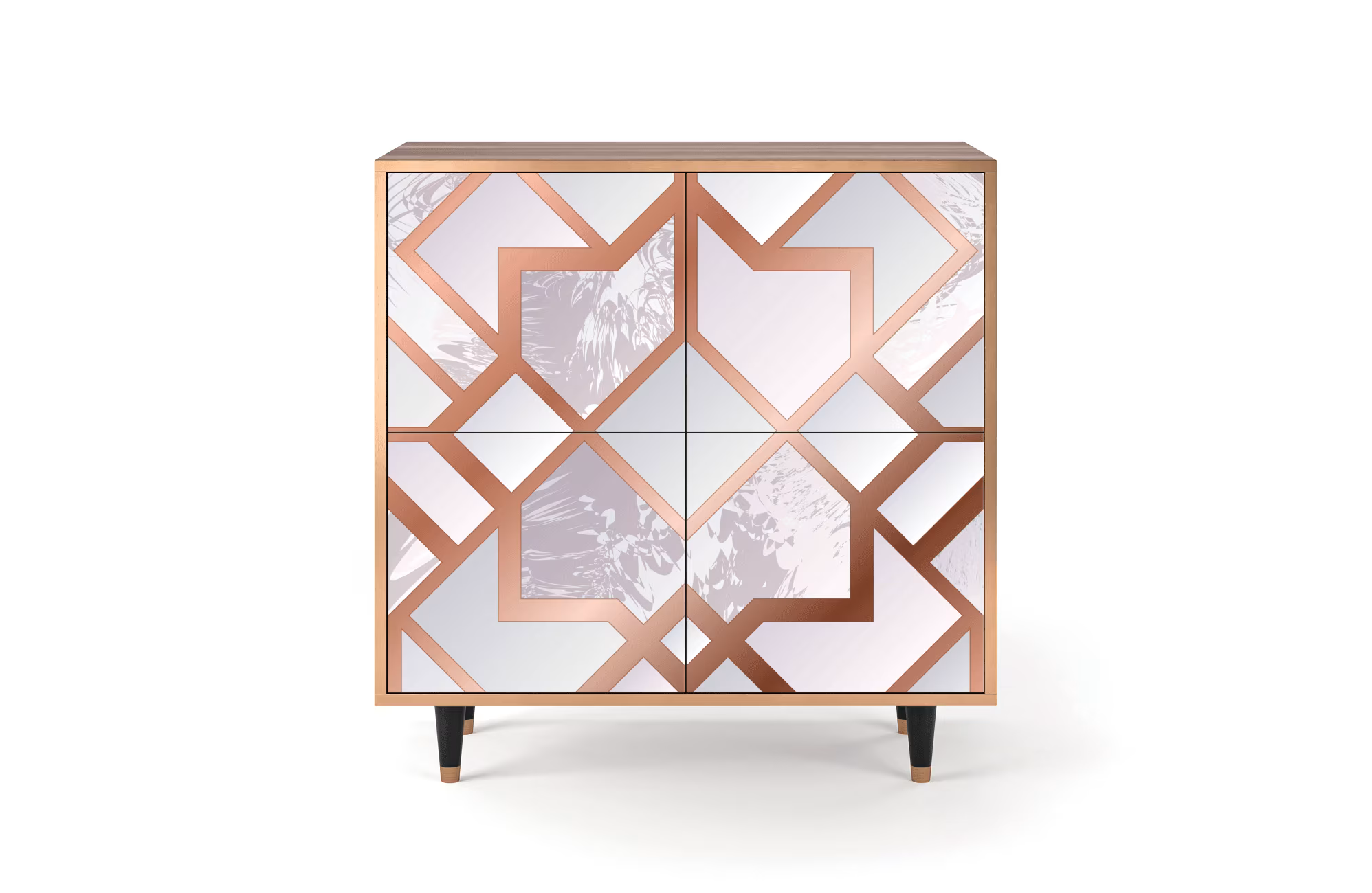 Buffet multicolore 4 portes L 94 cm | Leroy Merlin