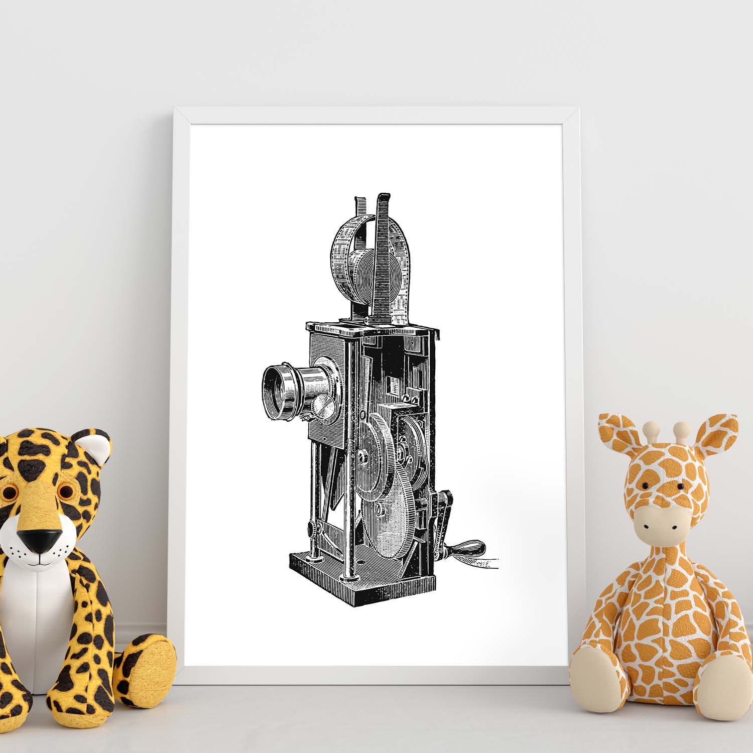 Nacnic Ancient Projector Sheet Con Oggetti Vintage A4 | Leroy Merlin