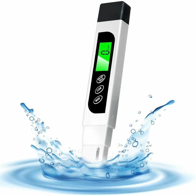 Testeur numérique de qualité de l'eau 3 en 1, TDS, mètre EC et ...