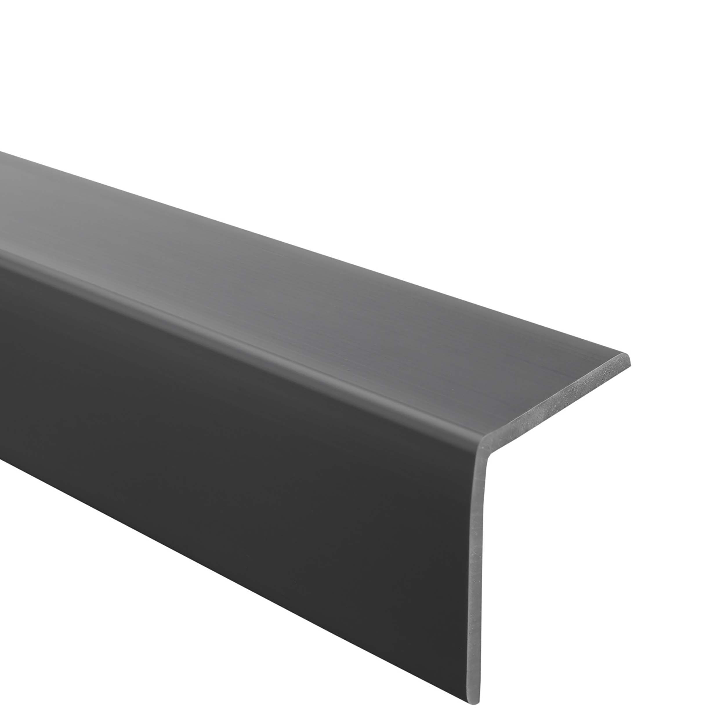 QUEST Perfil angular de PVC 40x40mm, 1.65m, ángulo blando, perfil de ...