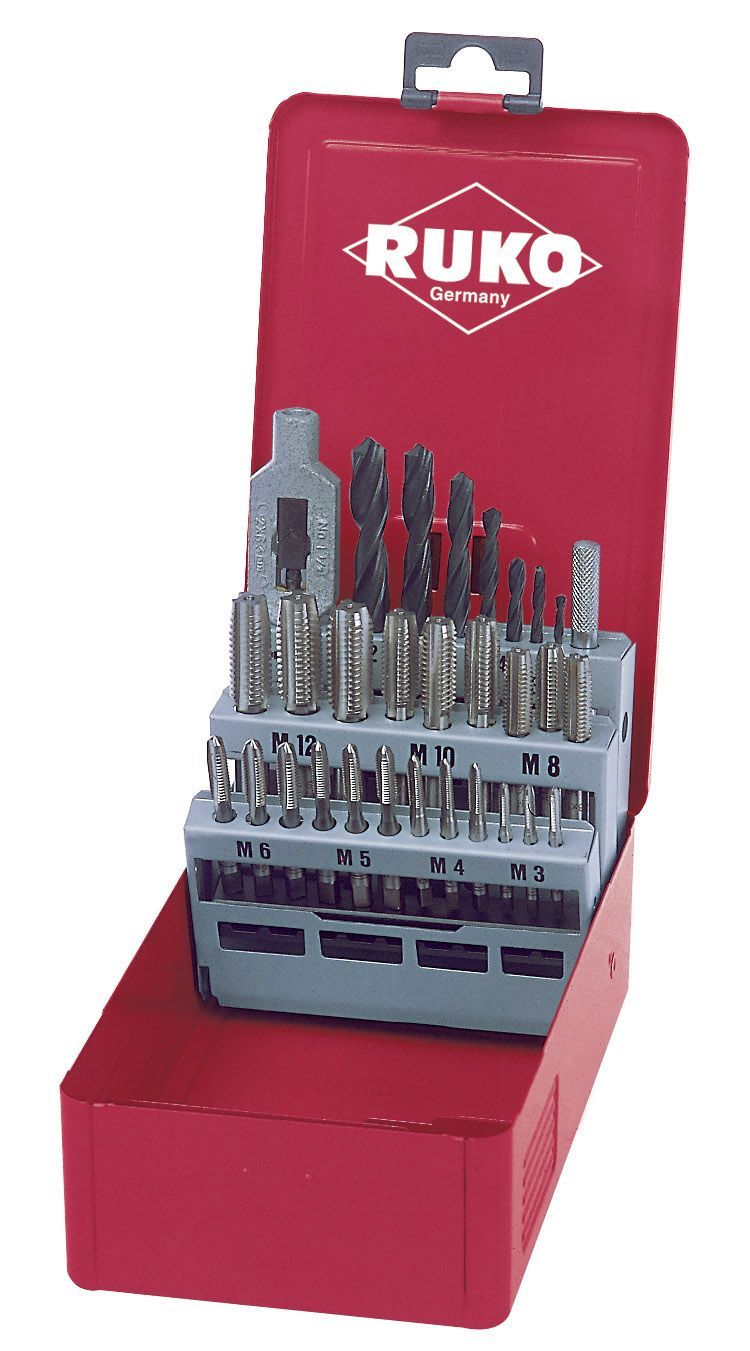 RUKO 245003 Set de tarauds pour machine 29 pièces 1 set | Leroy Merlin