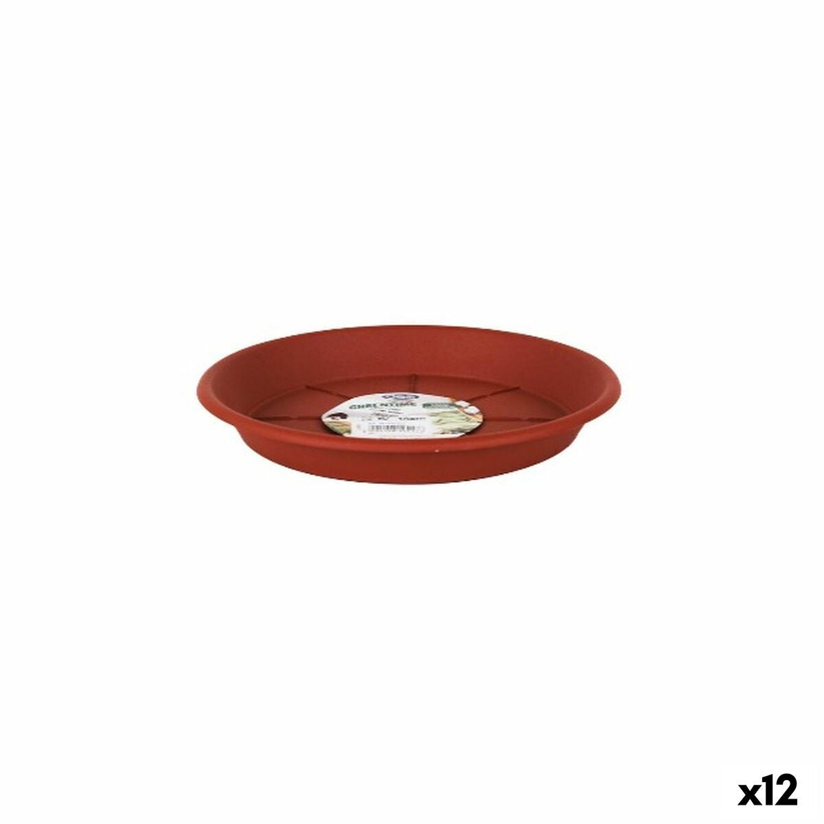 Sous-pot Dem Greentime Marron ø 18 x 2,5 cm (12 Unités) | Leroy Merlin