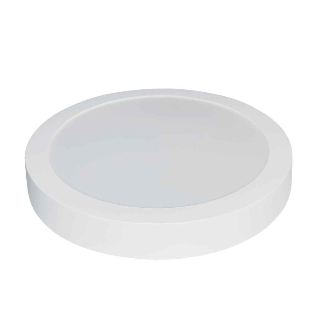 Spot LED encastrable rond en PVC blanc 6500K 18 W | Leroy Merlin